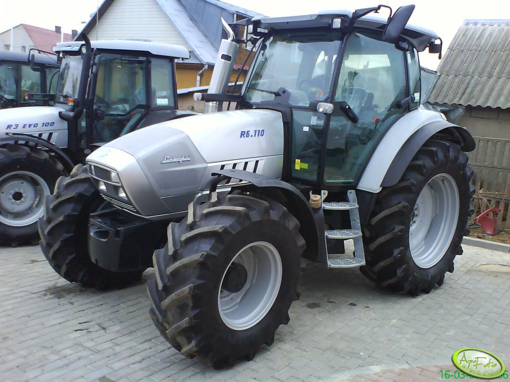 Obraz ciagnik Lamborghini R6 110 id:12491 - Galeria rolnicza agrofoto