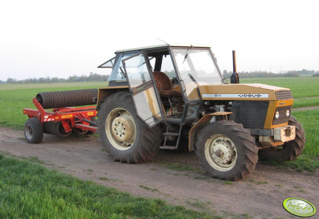 Obraz traktor Ursus 914 i wały Expom 5m id:45363 - Galeria rolnicza ...