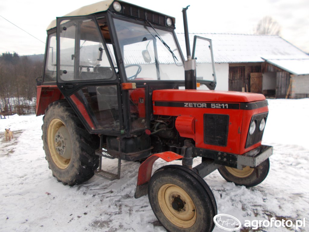 Obraz traktor Zetor 5211 #626090 - Galeria rolnicza agrofoto