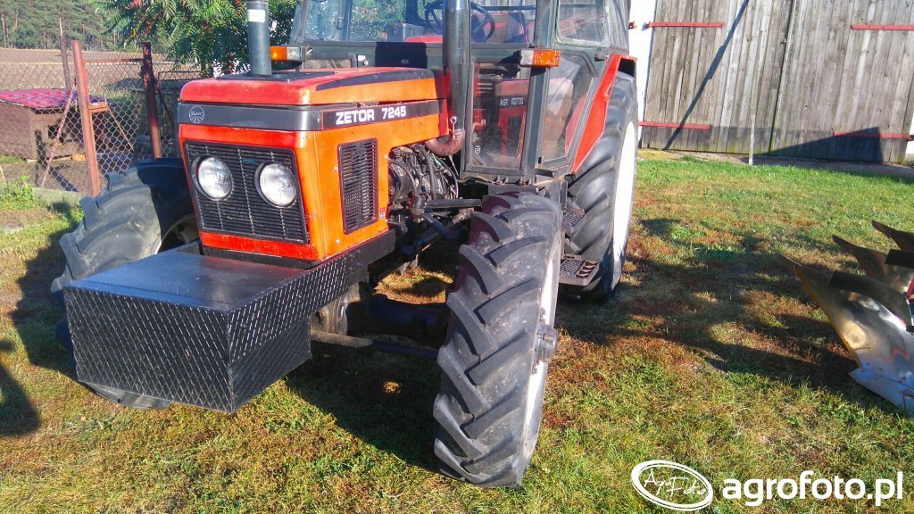 Obraz traktor Zetor 7245 id:666351 - Galeria rolnicza agrofoto