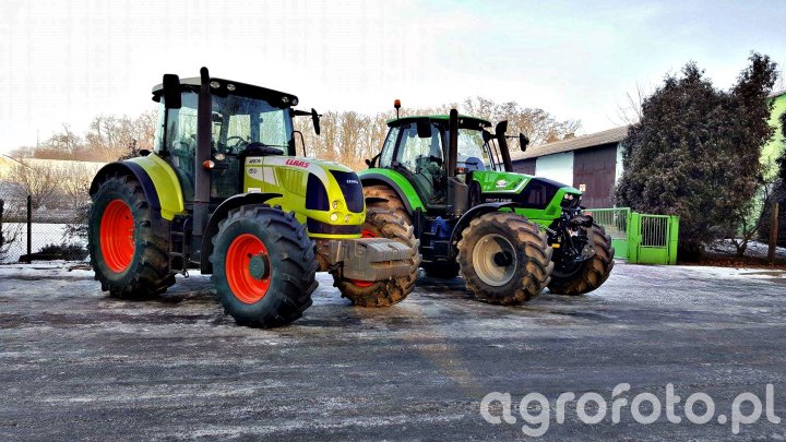 Ciągniki rolnicze Claas - w galerii rolniczej Agrofoto.pl