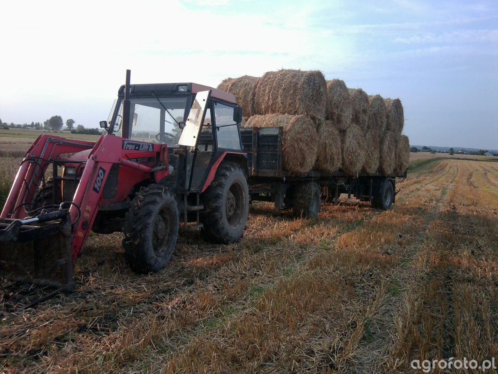 Fotografia traktor Zetor 7340 i Platforma do bel id:543020 - Galeria ...