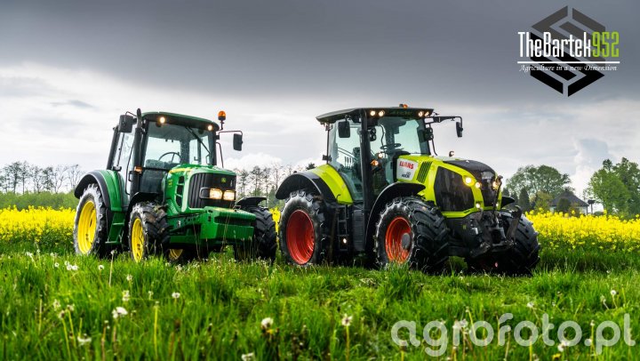 Ciągniki rolnicze Claas - w galerii rolniczej Agrofoto.pl