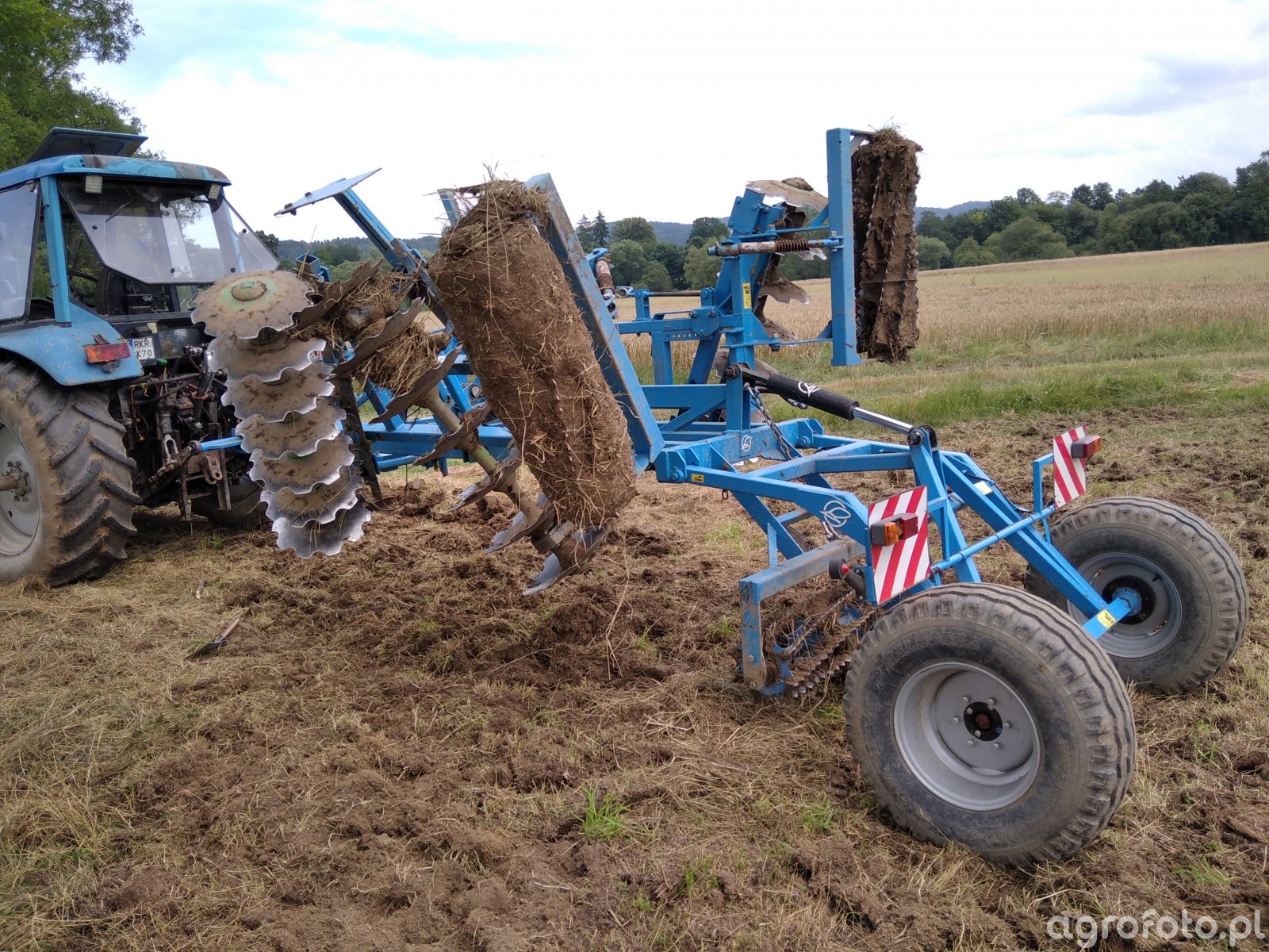 Talerzówka - fotka bron talerzowych #784055 - Galeria rolnicza agrofoto